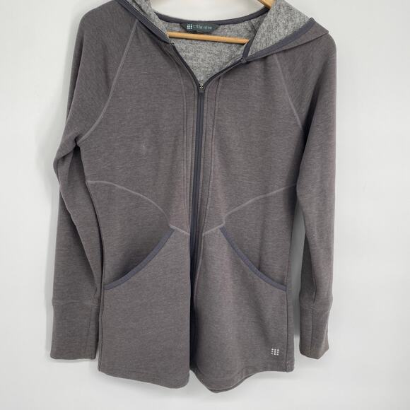 Title nine | Tops | Title Nine Hoodie Medium Gray Outdoor Active Hiking ...
